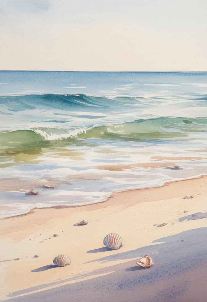 Beach Watercolor Paintings Simple Techniques For Beginners To Master ...