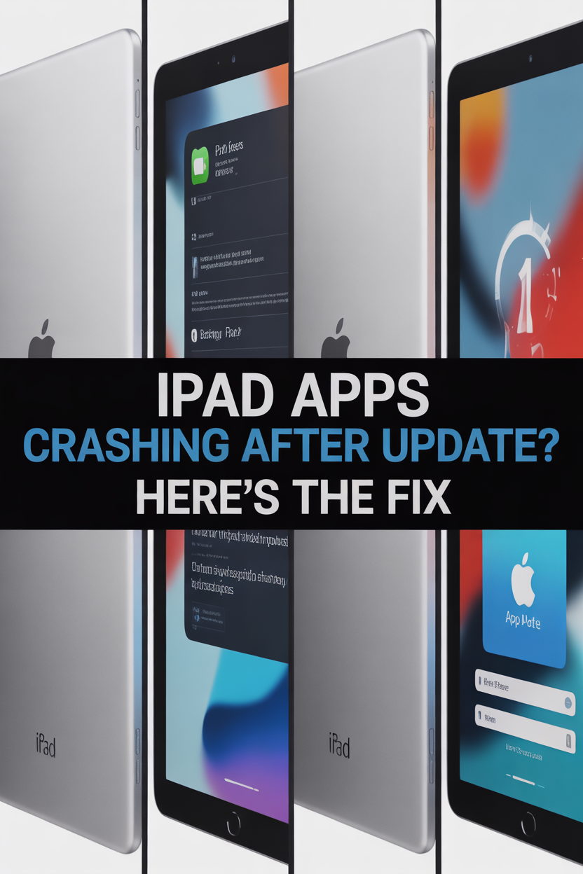 Apps Keep Crashing Or Resetting On IPad After Update? Here’s The Fix - Digitalhow