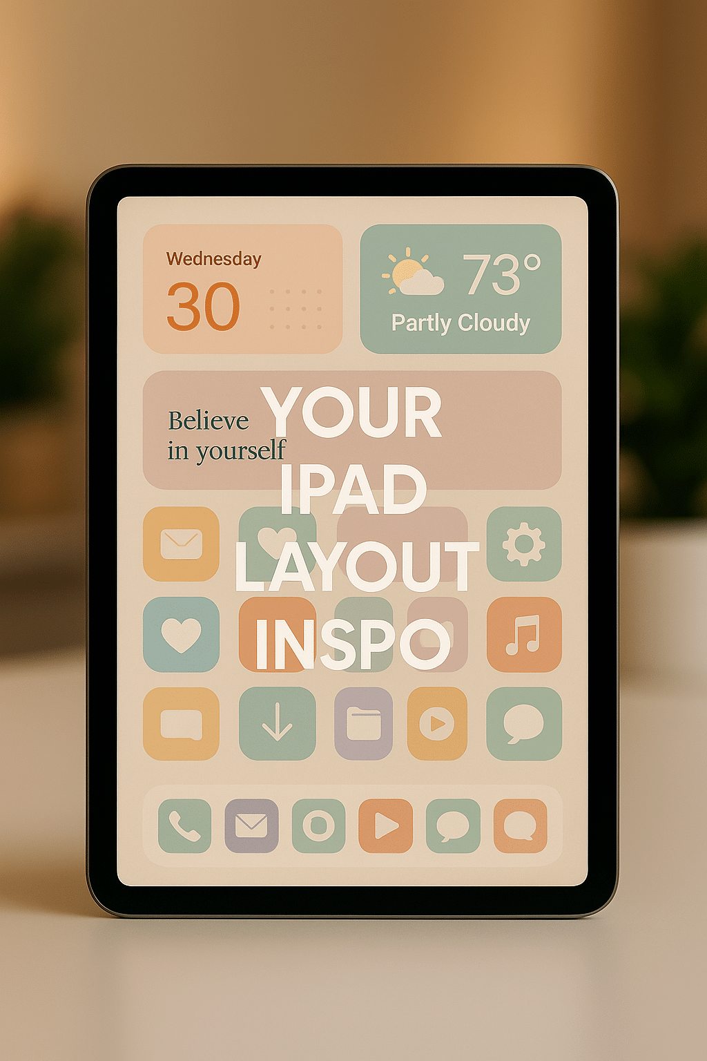 IPad Screen Widget And App Customisation Layout Ideas For Enhanced ...