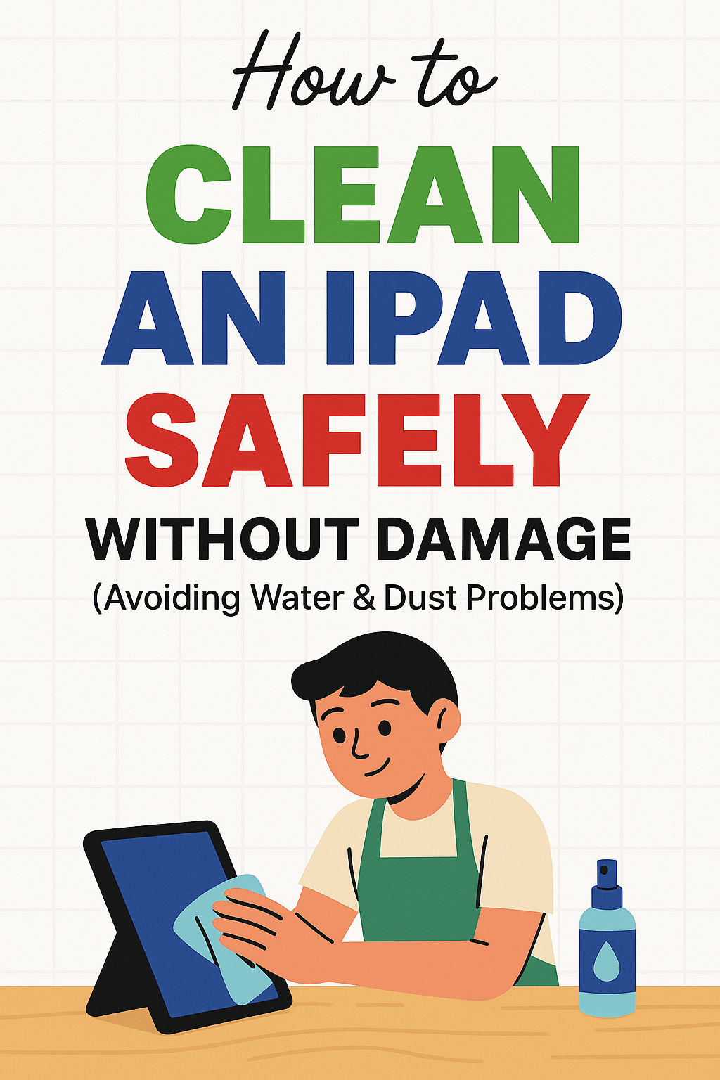How To Clean An IPad Safely—Avoiding Damage From Water Or Dust - Digitalhow