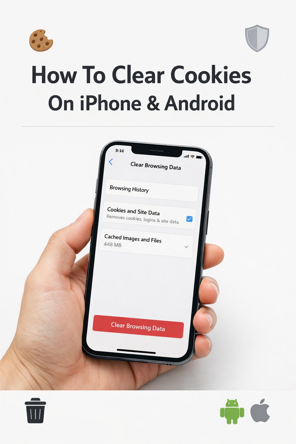 How To Clear Cookies On IPhone And Android - Digitalhow