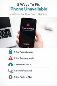 5 Ways To Fix “iPhone Unavailable” On IPhone Lock Screen - Digitalhow
