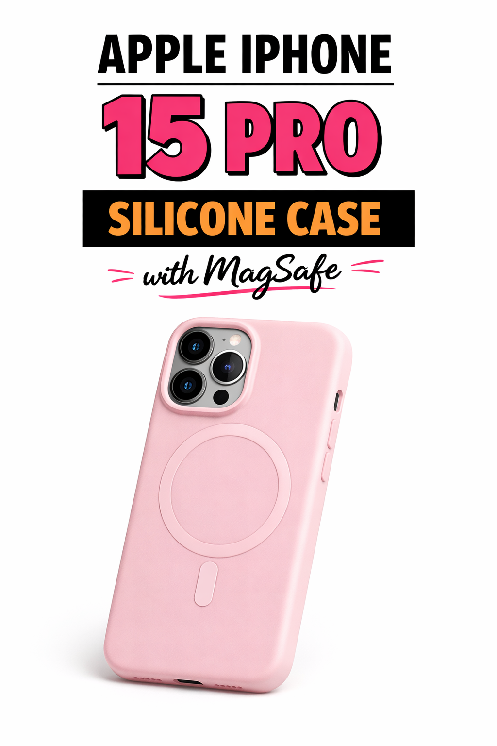 Apple IPhone 15 Pro Silicone Case With MagSafe: Fit, Protection, And ...