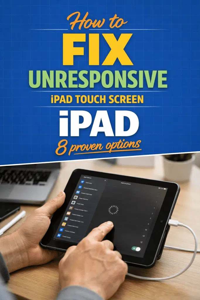 How To Fix IPad Touch Screen That’s Unresponsive – 8 Options - Digitalhow