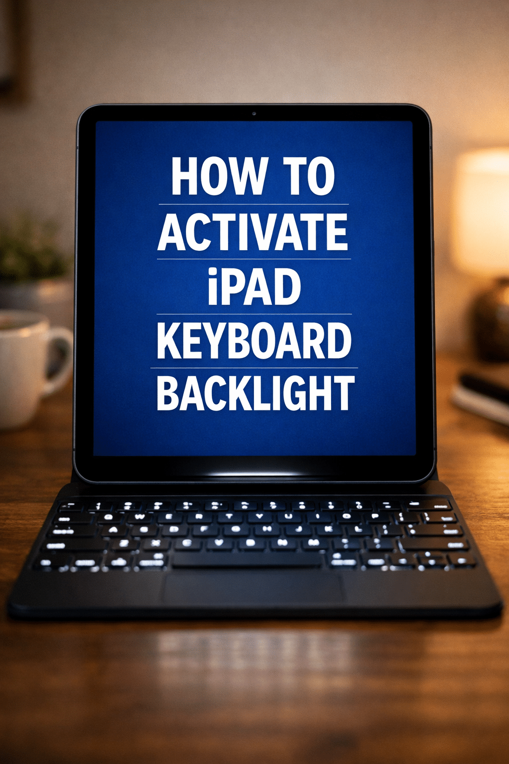 How To Activate Your IPad Keyboard Backlit - Digitalhow