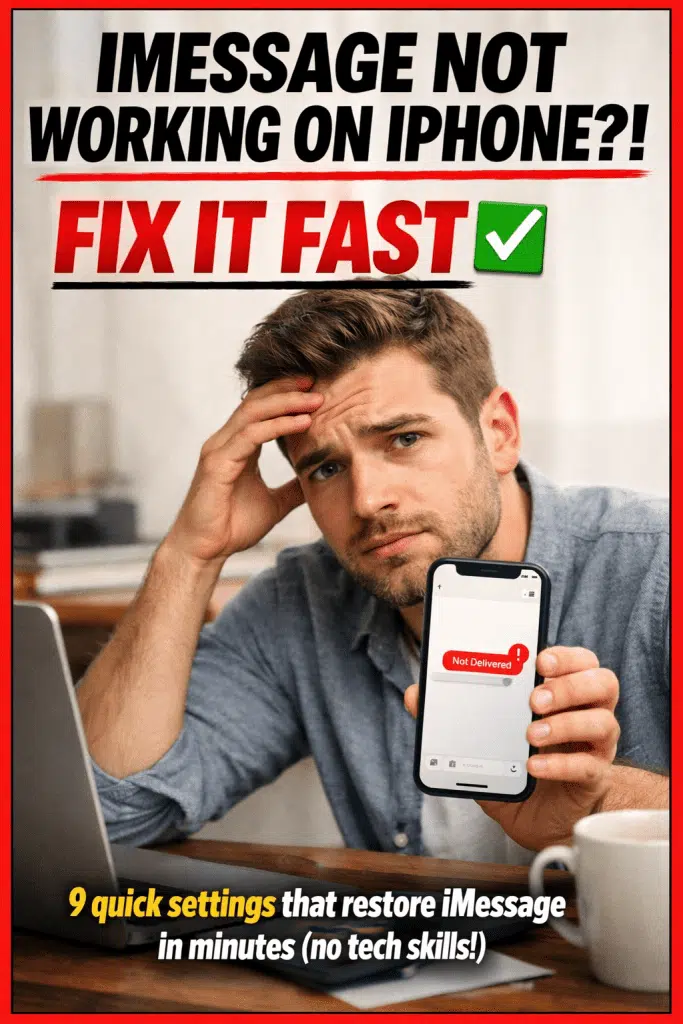 IMessage Not Working On IPhone (Causes + Easy Fixes That Actually Work ...