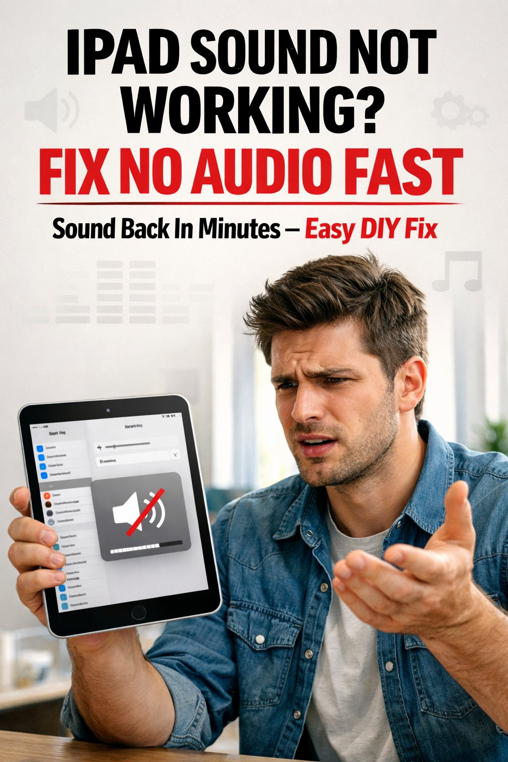 Ipad Sound Not Working (No Audio) – Try This Secret Fix First - Digitalhow